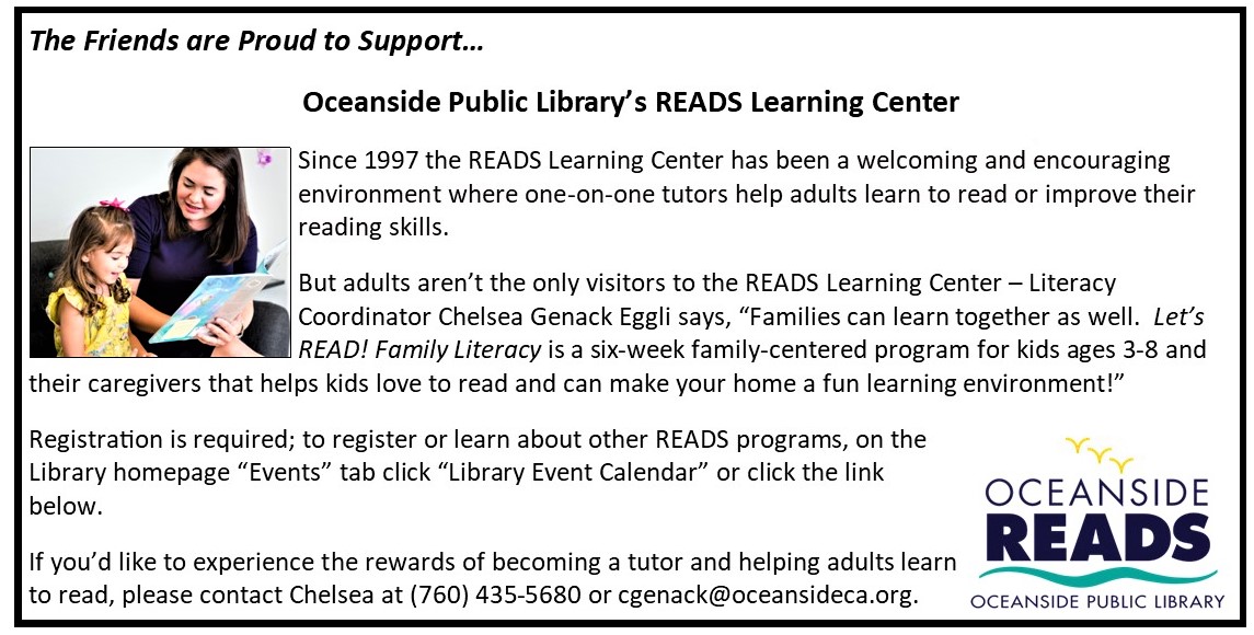 Friends of the Oceanside Public Library