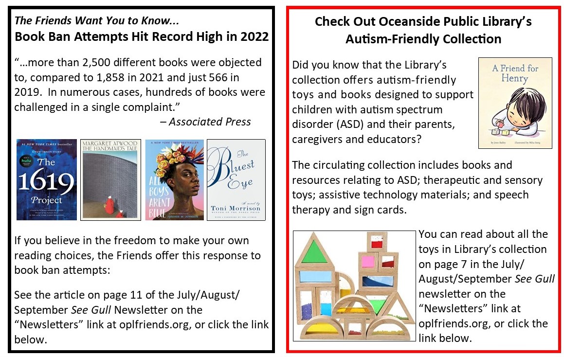 Friends of the Oceanside Public Library
